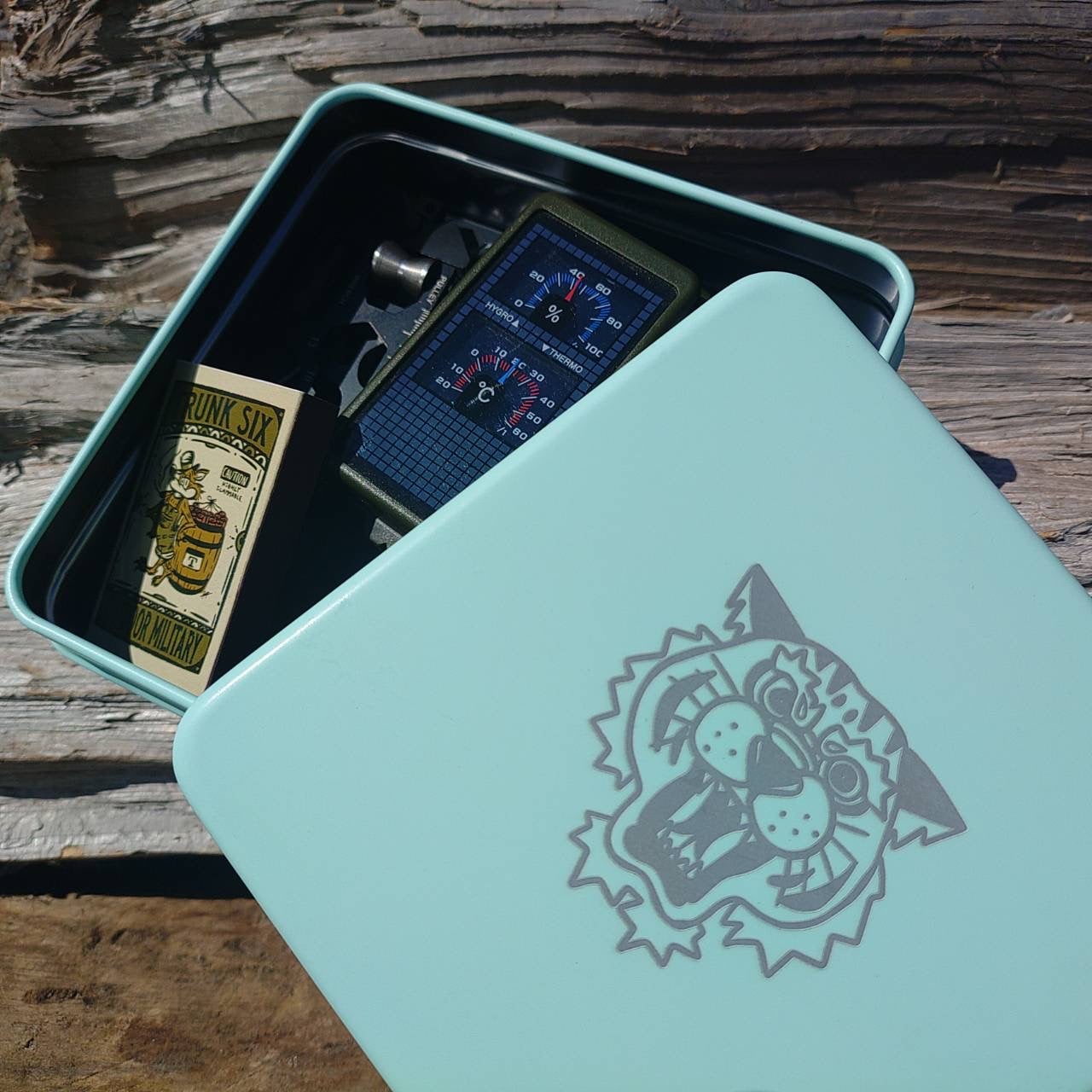 【TRUNKZERO】ブリキのトラ缶 | トランクゼロ